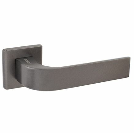 Ручки дверные (к-кт - 2шт.) Apecs Ultra H-60142-A-GRF (графит)