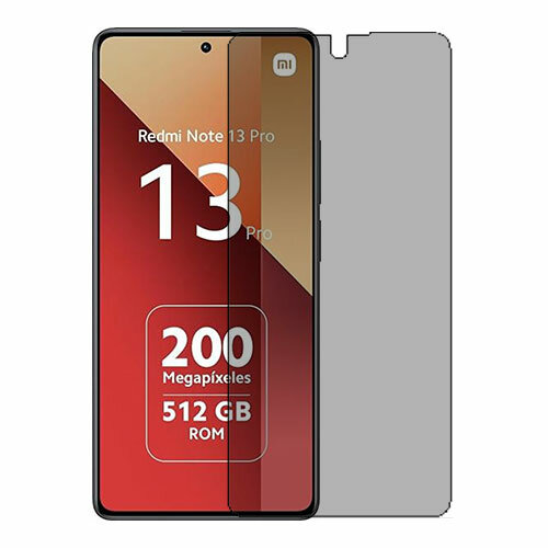 Скрин Мобайл защитный экран для Xiaomi Redmi Note 13 Pro 4G из нано стекло 9H приватное