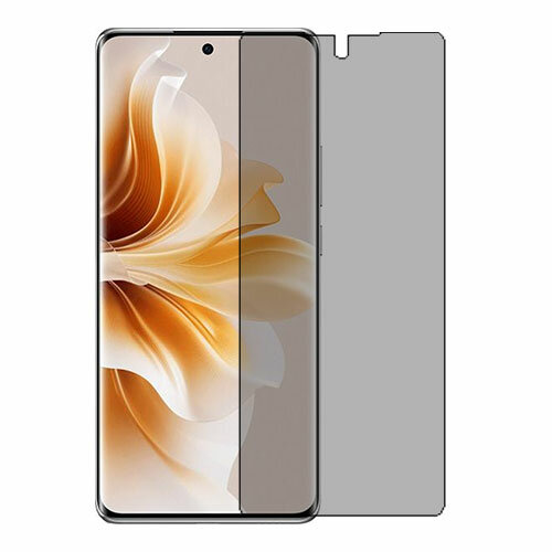 Скрин Мобайл защитный экран для Oppo Reno11 из нано стекло 9H приватное