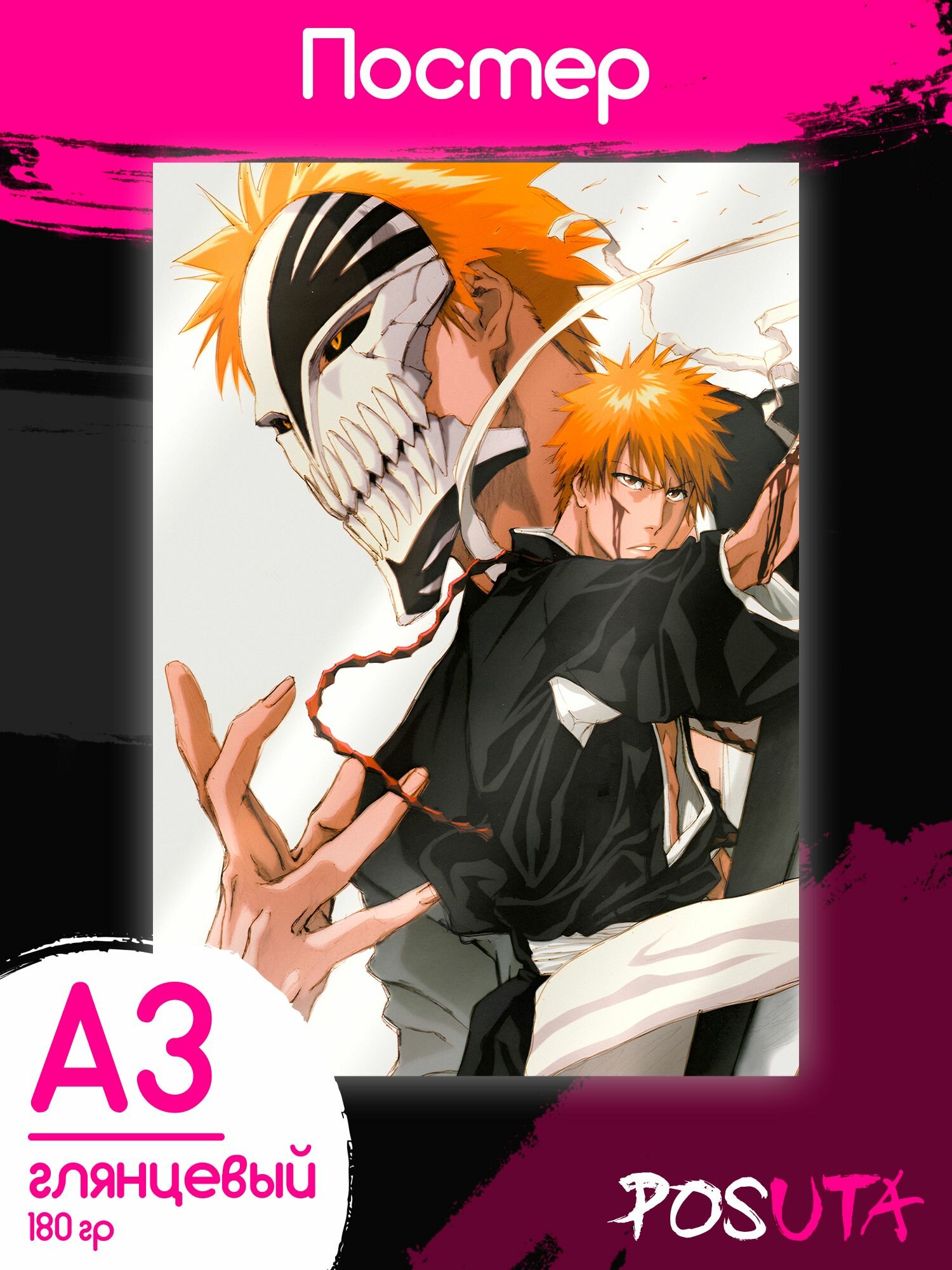 Постеры на стену аниме Блич