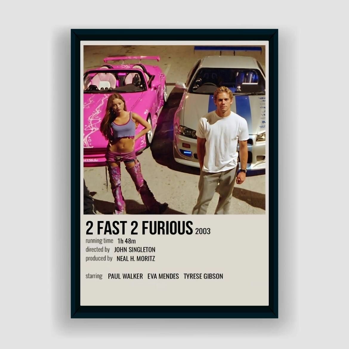 Постер Форсаж (А1) без рамки