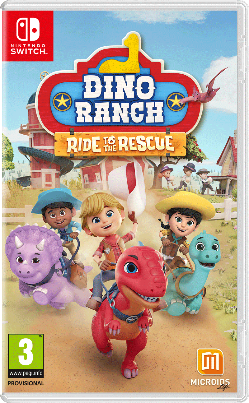 Dino Ranch: Ride to the Rescue [Ранчо динозавров][Nintendo Switch, русская версия]