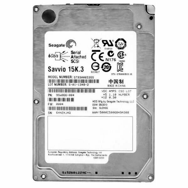 Жесткий диск Seagate ST9300653SS 300Gb SAS 2,5" HDD