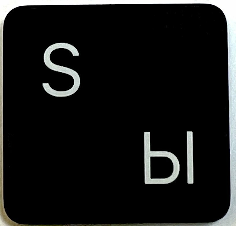 Кнопка клавиша S/Ы Macbook Air, Pro M1 2019-2022