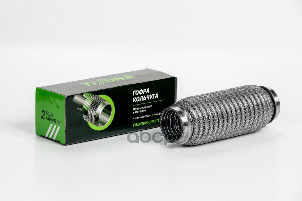 Гофра 40/180 (AISI 304 wire mesh, interlock) P40180WM Tixona арт. P40180WM