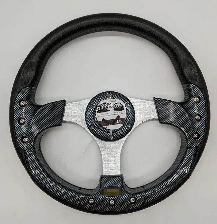 Универсальный гоночный руль для автомобиля 320 мм ABS carbon