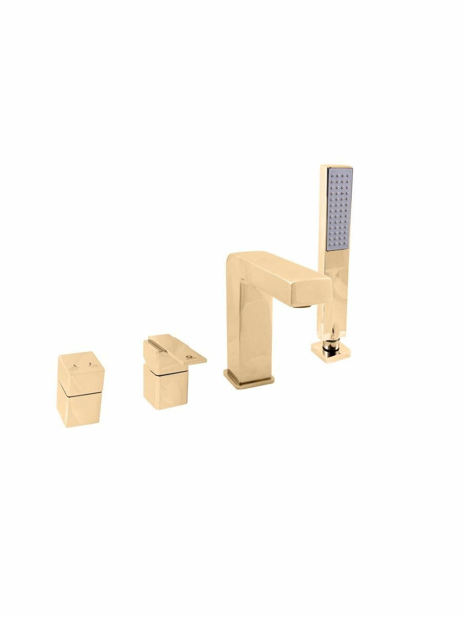 Смеситель на борт ванны, цвет золотистый, RAV SLEZAK, LR565.5PZ