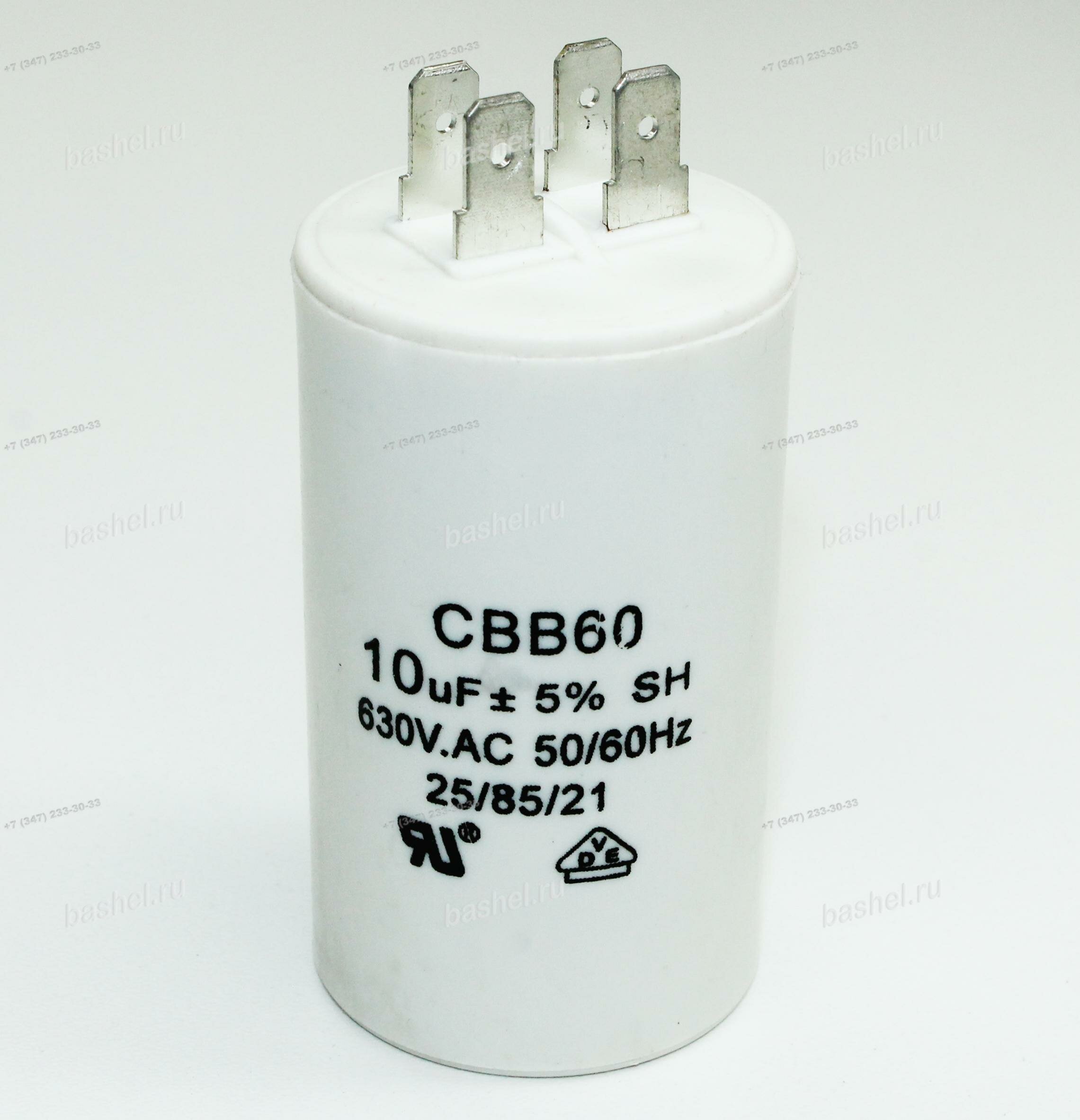 К78-17 10,0 мкФ/630В CBB60, Конденсатор, SAIFU