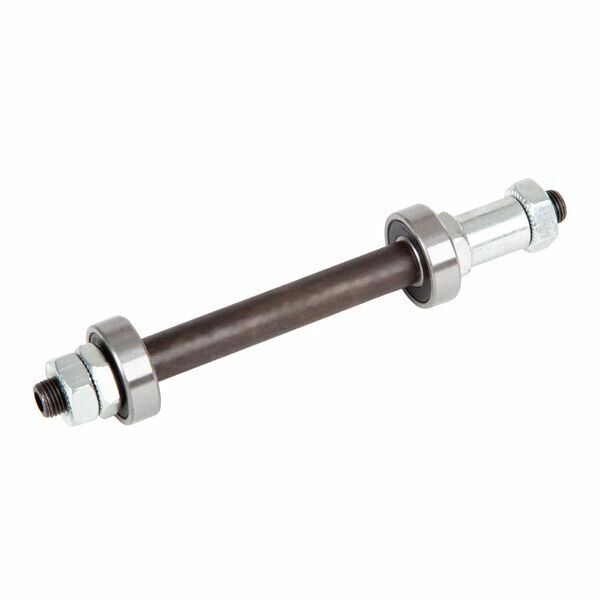 Ось с промышленными подшипниками для втулок SF A22R 32H; O.L.D. 135MM; AXLE S45C 3/8"; под экс-к
