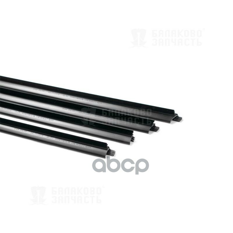 Уплотнитель стекла ВАЗ-2123 двери передней/задней наружный комплект 4шт. Балаковозапчасть БалаковоЗапчасть арт. 15721