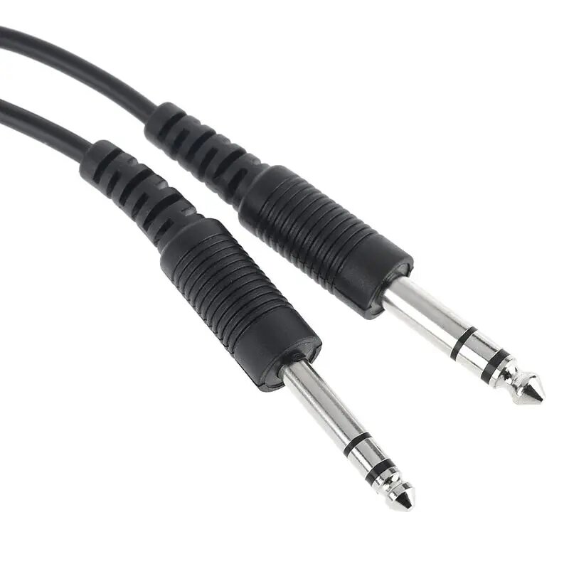 200 см самодельная авиационная гарнитура с двойным штекером наушники для самолета сменный кабель линия