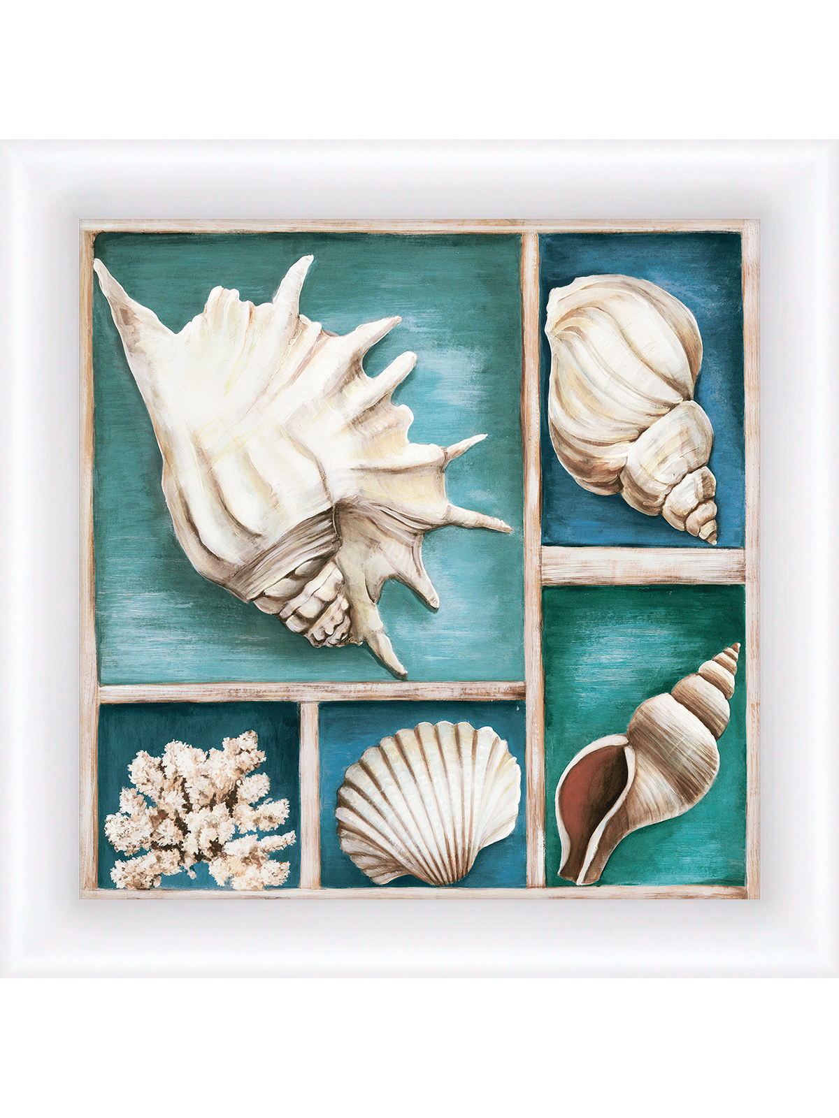 Картина на стену для интерьера Декарт настенный декор панно в раме багете в гостиную ванную детскую для офиса лофт пейзаж абстракция