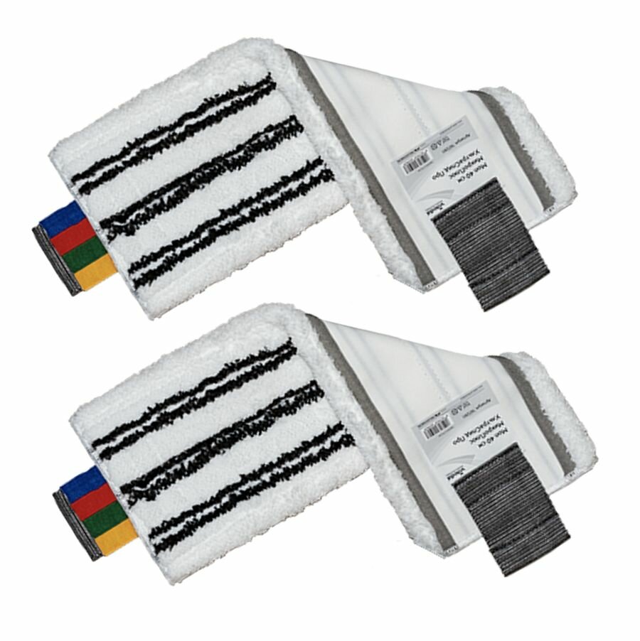 Насадка моп Микро Плюс для швабры Ультра Спид Про 40 см Vileda Professional, комплект: 2 шт.