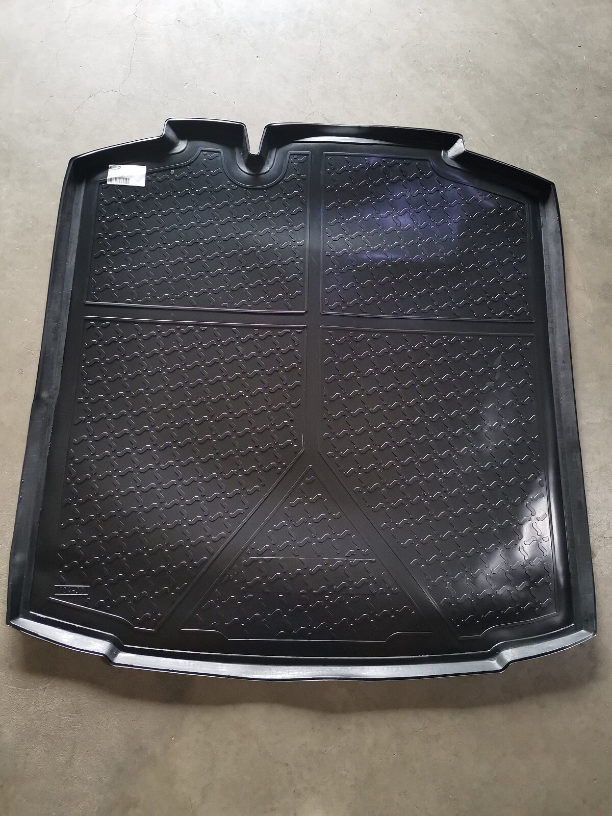 Коврик в багажник полиэтилен Skoda Rapid лифтбек II NH3, NK3 2012-