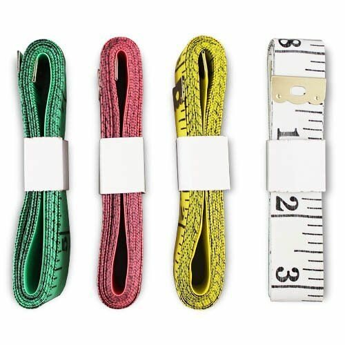 Сантиметр 2 метра (12 разноцветных штук)