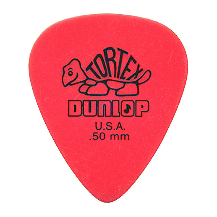 Набор медиаторов 12шт. Dunlop 418P.50 Tortex Standart Red