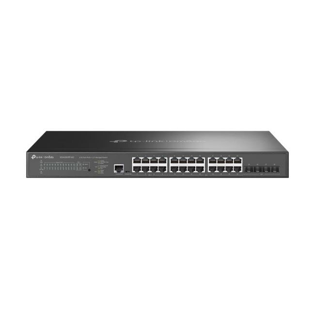 TP-Link TL-SG3428XPP-M2 Управляемый коммутатор JetStream уровня 2+ с 24 портами 2,5 Гбит/с (8 портов PoE++, 16 портов P