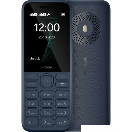 Кнопочный телефон Nokia 130 (2023) Dual SIM TA-1576 (темно-синий)