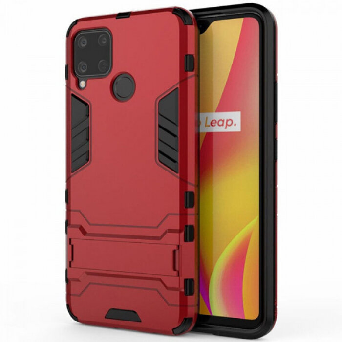 Transformer Противоударный чехол-подставка для Realme C15 / C25 / C25s с мощной защитой корпуса
