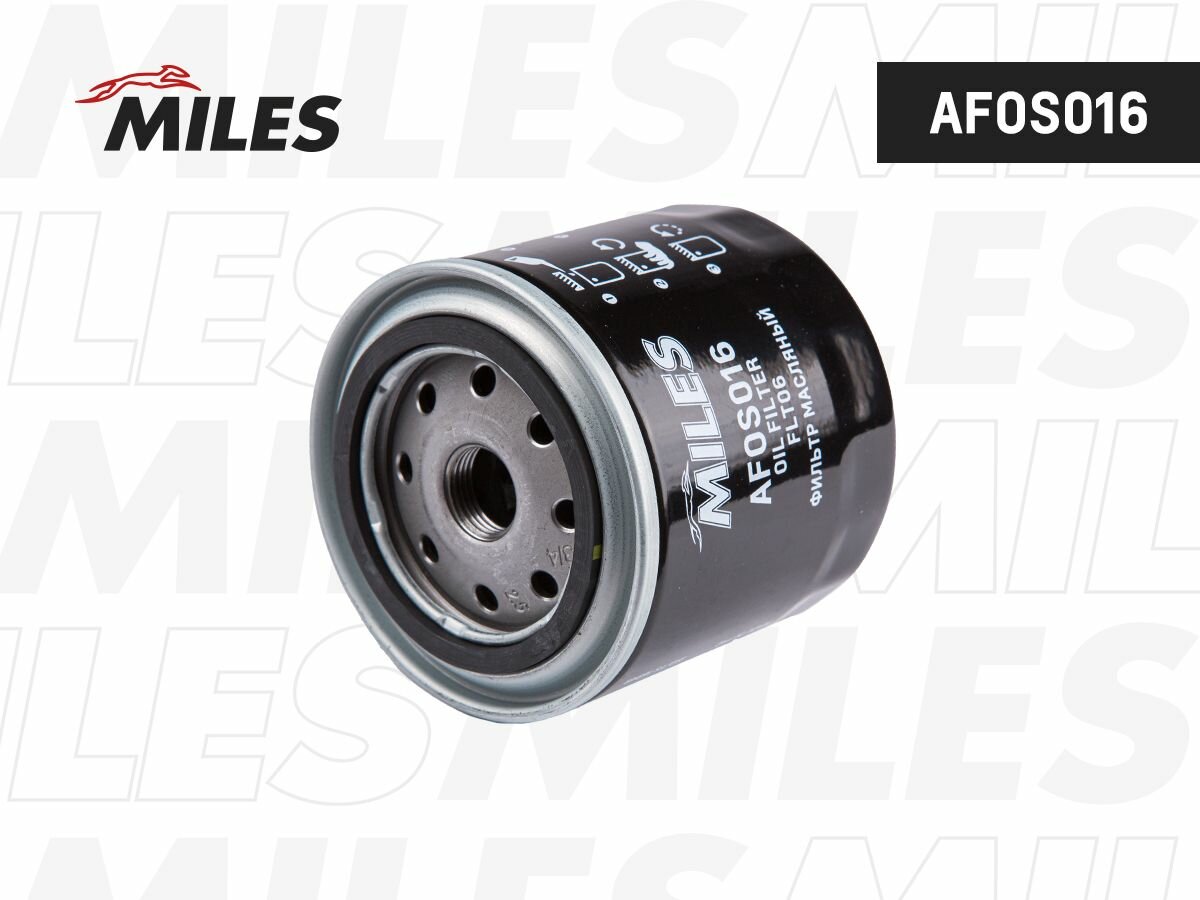 MILES Фильтр масляный NISSAN/JEEP/CHRYSLER/RENAULT/DODGE (FILTRON OP567/3, MANN W920/48, VIC C-206) AFOS016