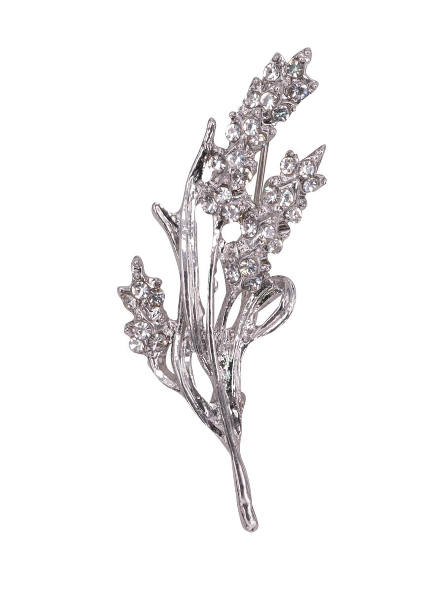 Брошь, стразы