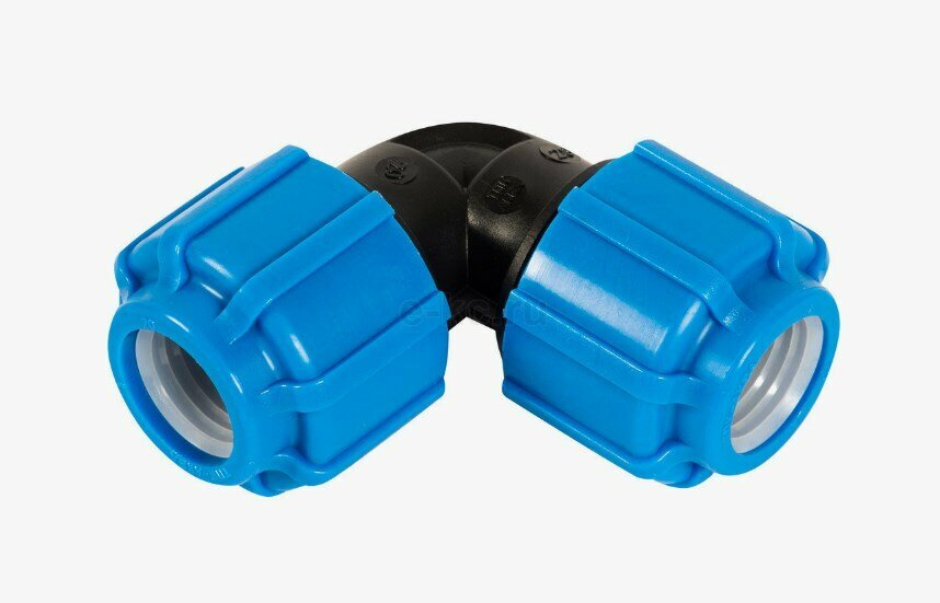 Полиэтиленовый отвод Политэк ПНД Ду 32мм 90°