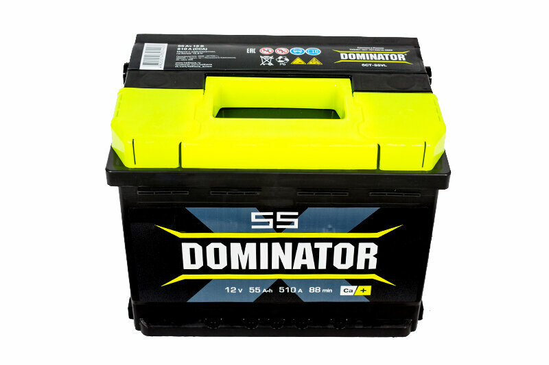 Аккумуляторная батарея DOMINATOR 6СТ55