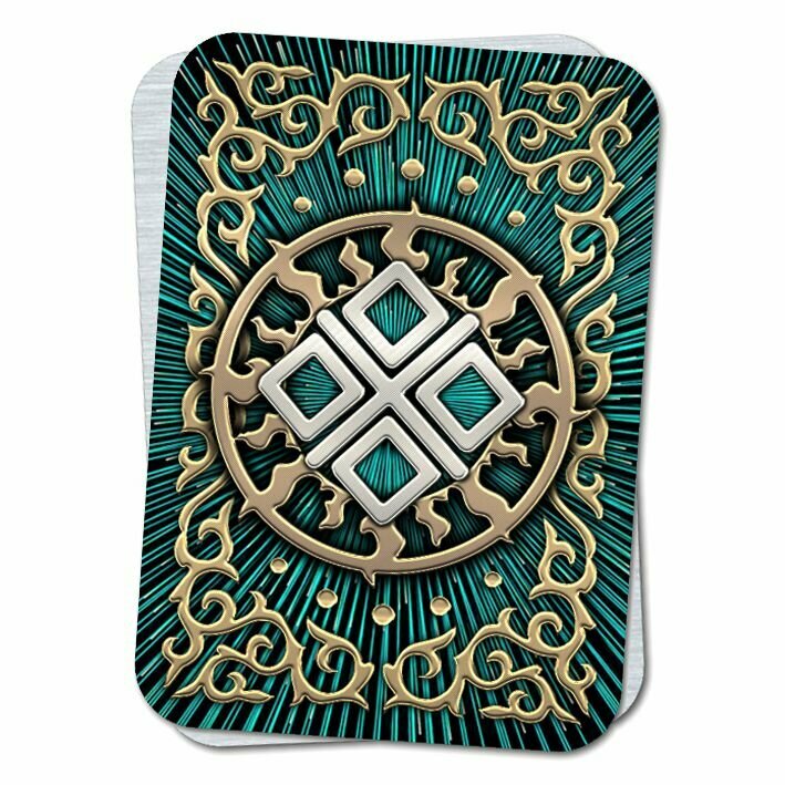 Славянские обереги - Магическая карта таро Макошь, оберег от сглаза и порчи, талисман удачи, кошельковый сувенир - амулет на деньги, подарок на 23 февраля мужчине или на 8 марта женщине