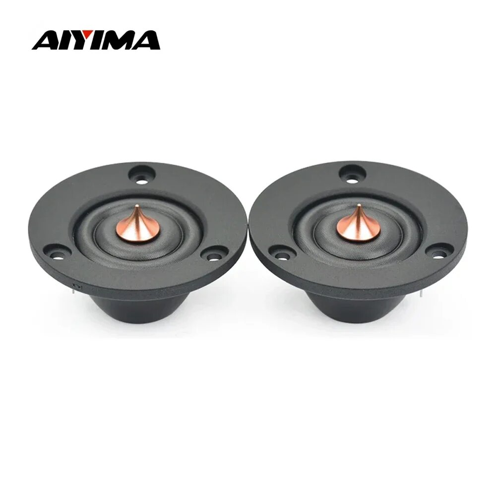 Aiyima 2 шт. 2-дюймовые шелковые динамики 6 Ом 30 Вт 6 Ohm 30W Tweeter