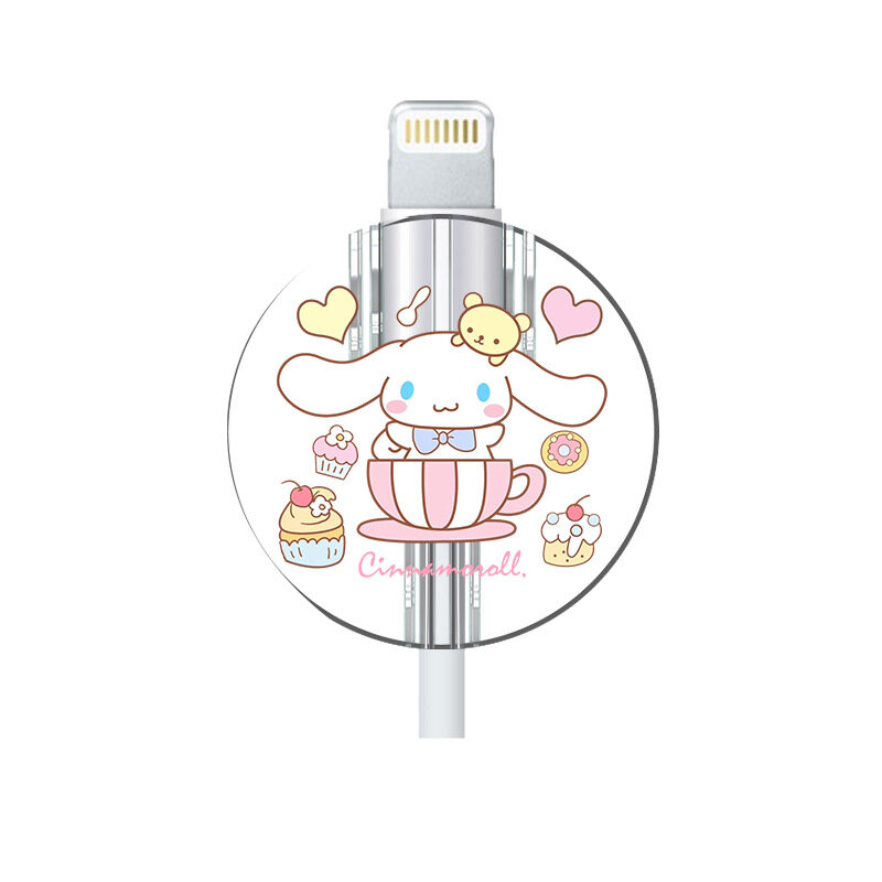 Защитный чехол Hyun Yue Digital, для кабеля передачи данных, тпу, цвет чайная чашка Big Dog