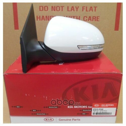 Зеркало левое электрическое Hyundai-Kia 876104y040