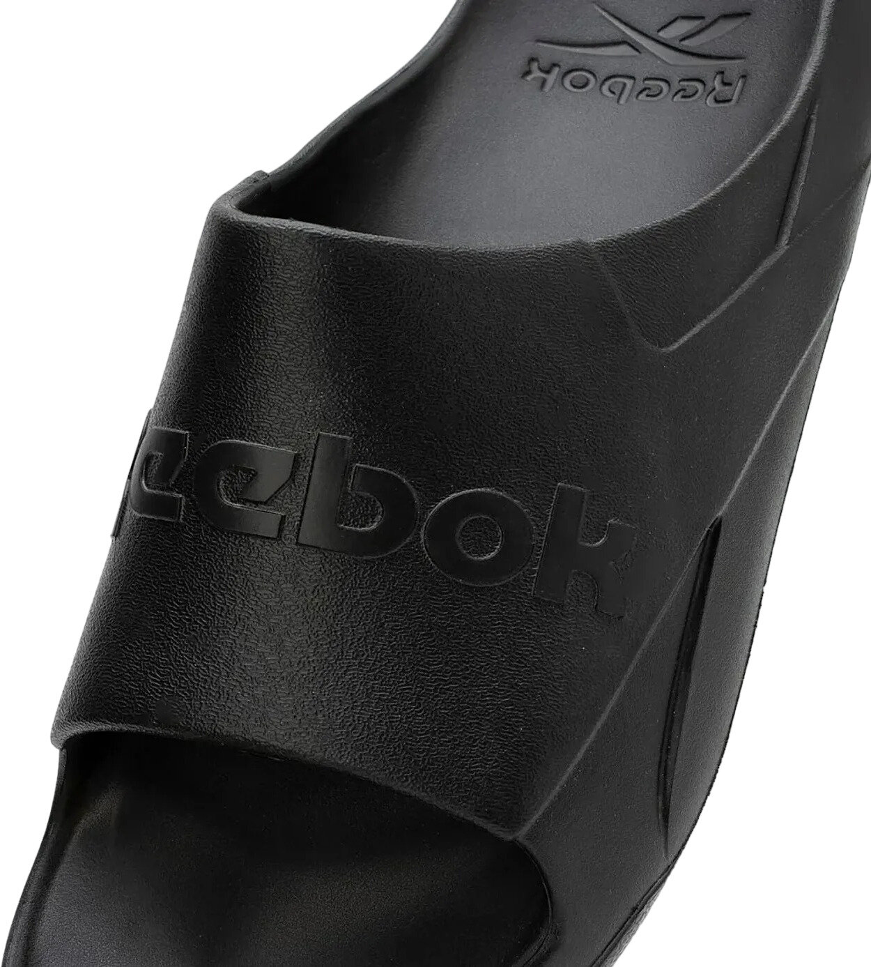 Шлёпанцы Reebok Clean Slide, размер 11 US, черный — фото 1