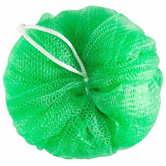 Мочалка-шар VIVAL нейлон большой 50 г для душа бережная очистка кожи и пенообразование