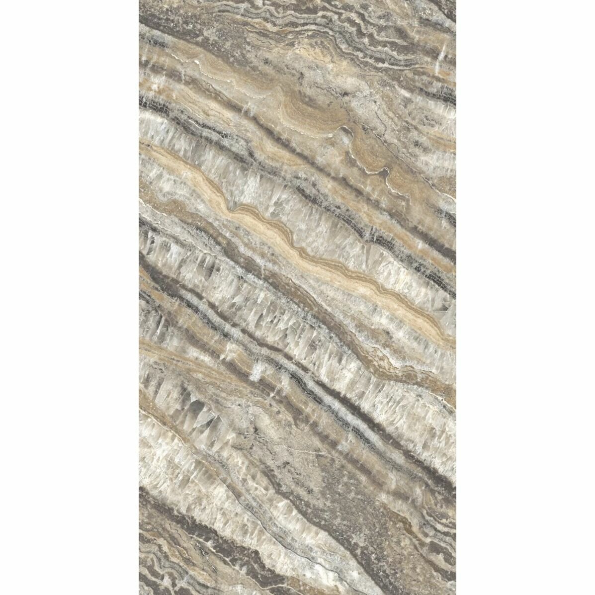 Керамогранит Gresant (Гресант) Hazy Nero Infinia High Glossy It 60x120 см, глянцевый (1.44 м2)