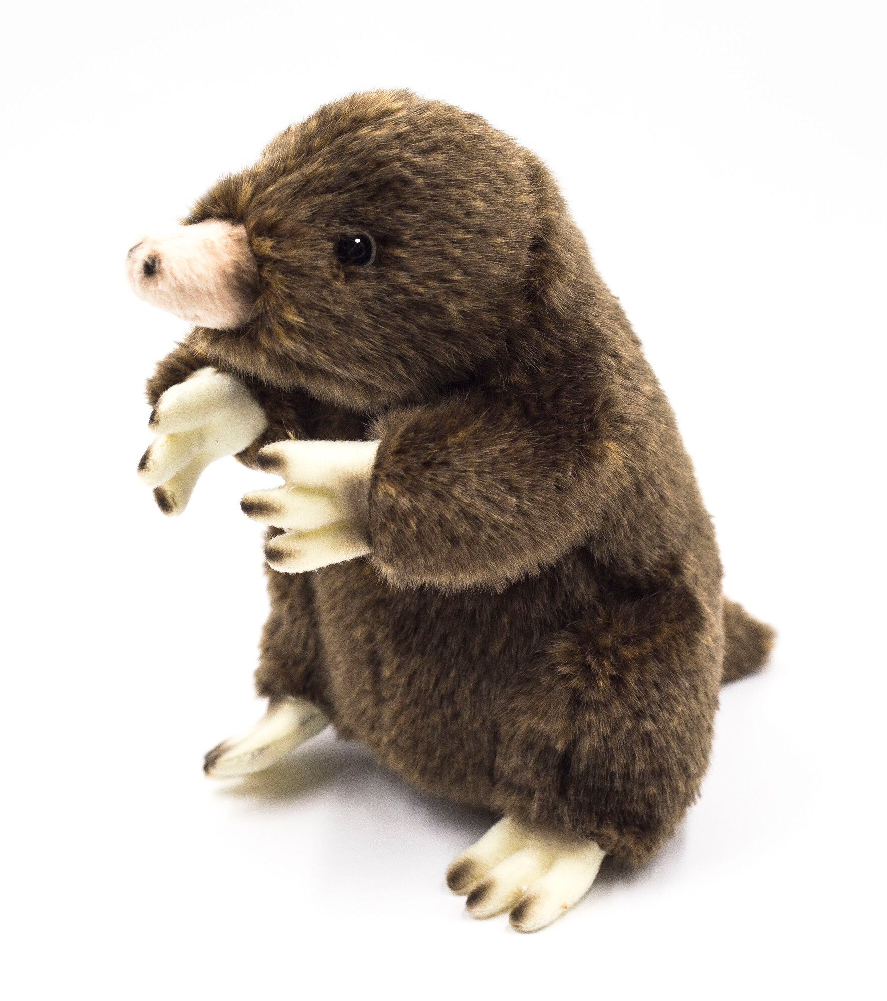 Игрушка мягконабивная натуралистичная LEOSCO Крот большой 21 см