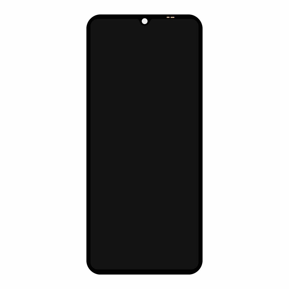 Дисплей для Xiaomi POCO C40 с тачскрином в рамке, черный 100% OR