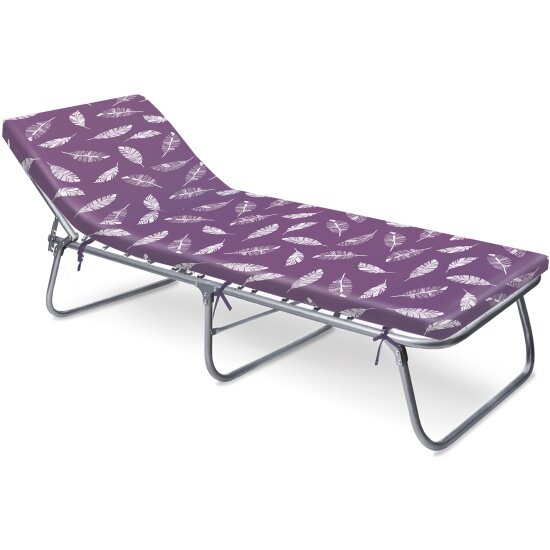 Кровать Nika раскладная с мягким матрасом РК4-М/ГП с графическими перьями