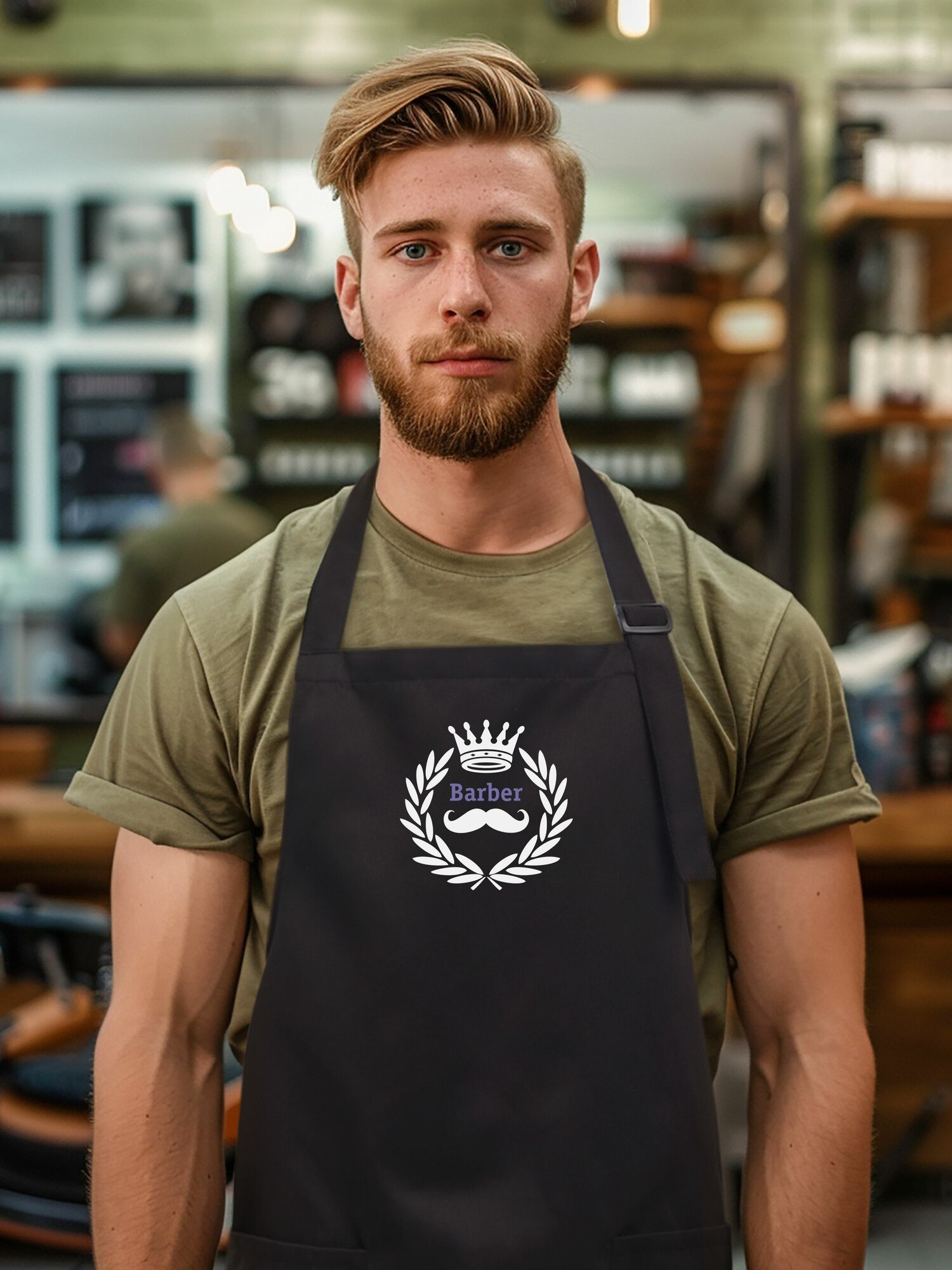 Фартук рабочий для парикмахера / барбера