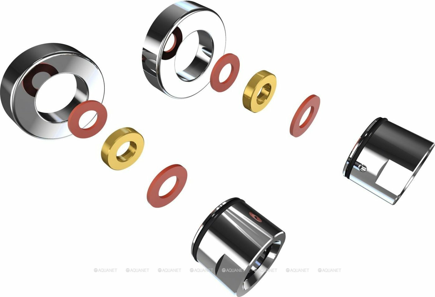 Комплект прокладок для ремонта Jacob Delafon E8B238-CP