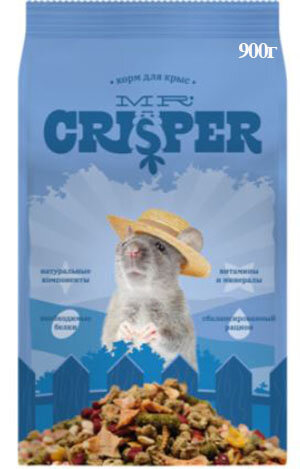 MR.Crisper Корм для крыс, 900г 0.9 кг