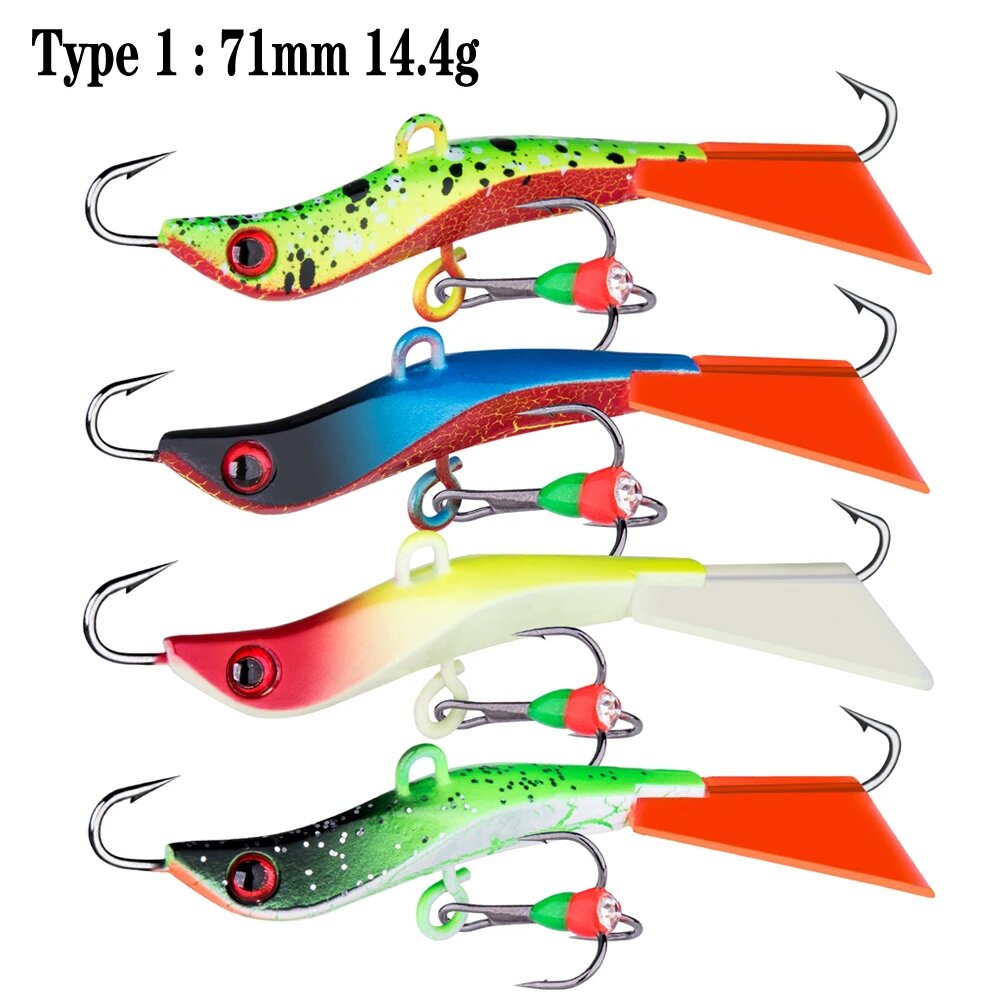 Goture Балансиры для зимней рыбалки 4 шт. Type 1--71mm 14 4g