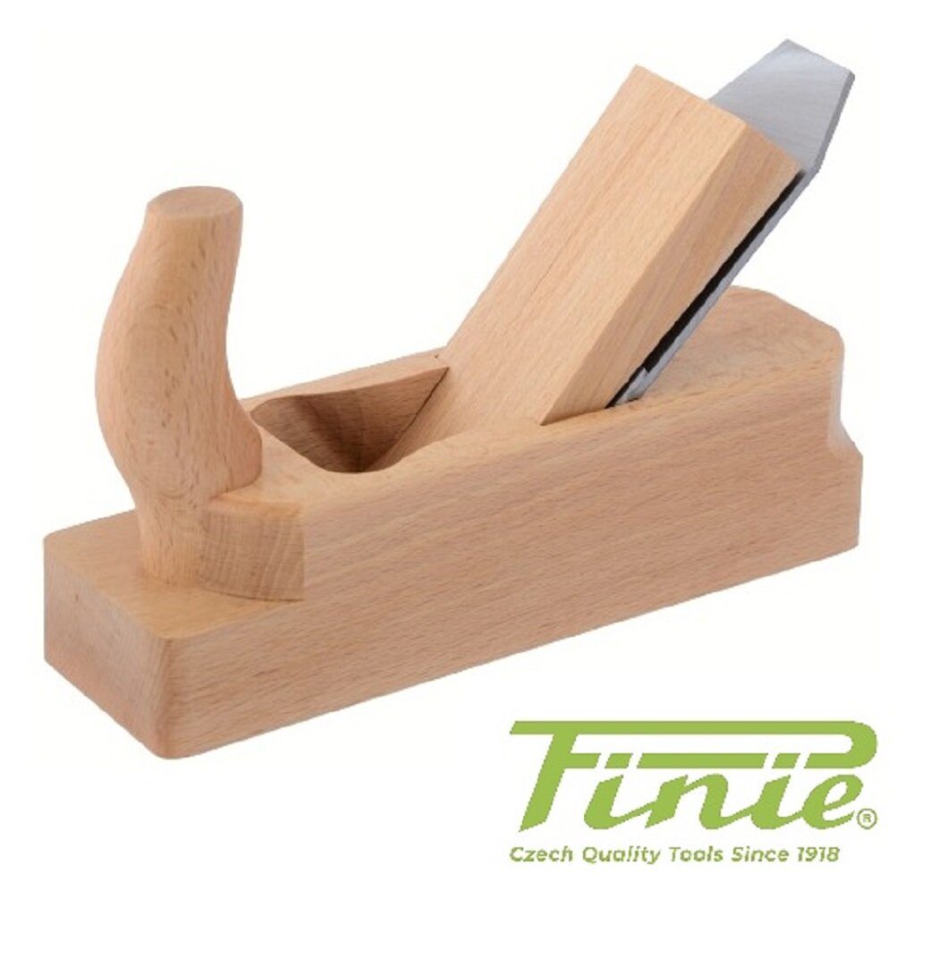 Рубанок деревянный двойной PINIE Eco (3-48E/E) бук, нож 48мм, стружколом