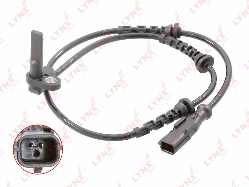 Датчик частота вращения колеса (датчик ABS) LYNXauto DM-8015. Для: Renaul, Рено, Duster(Дастер)(HS) 10> / Fluence(Флюенс) 10> / Megane(Меган) III 09>
