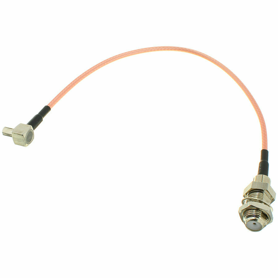 Пигтейл TS9/F - RG316 F female A3429 20см