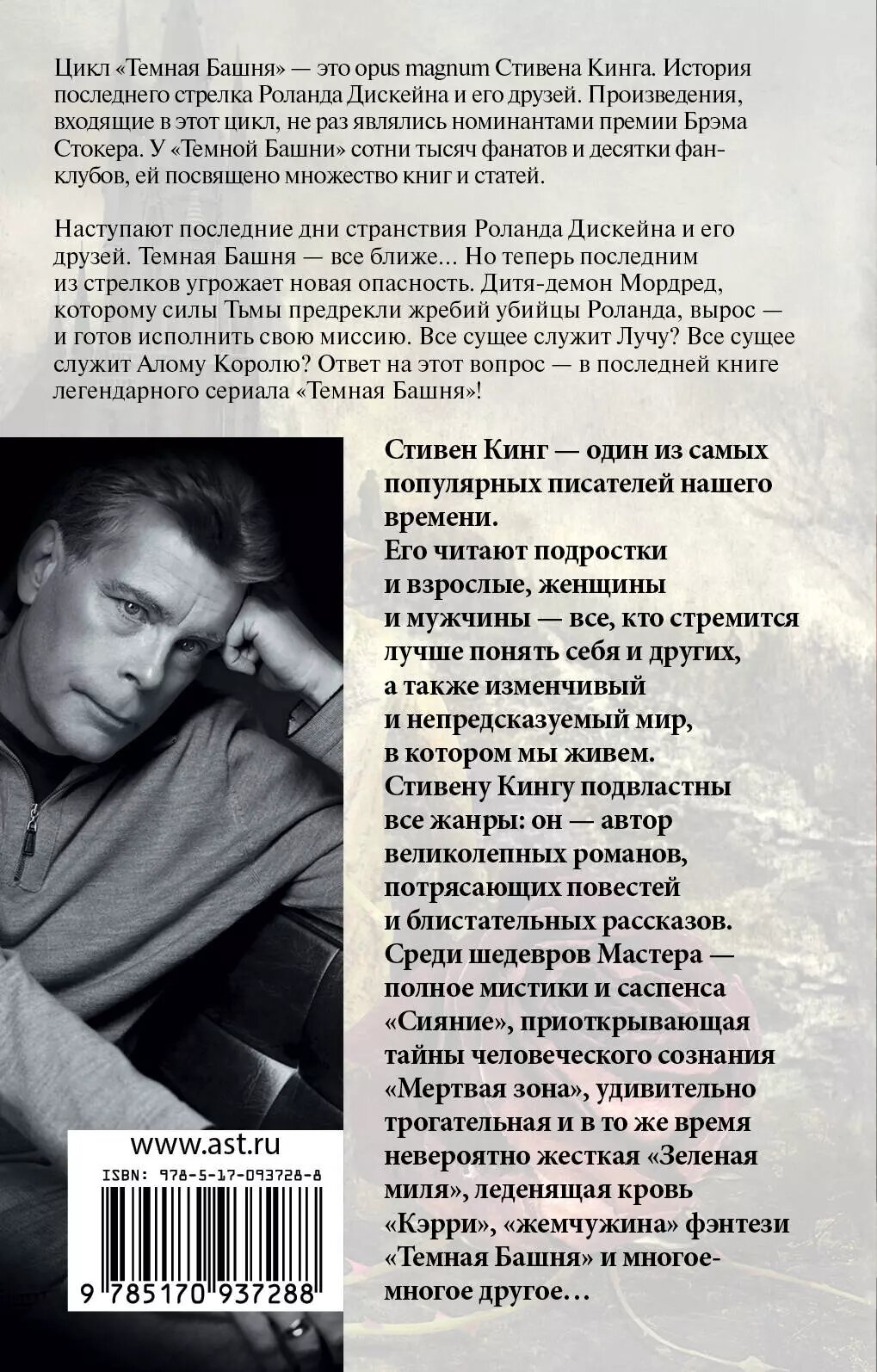 Темная Башня: из цикла "Темная Башня": роман