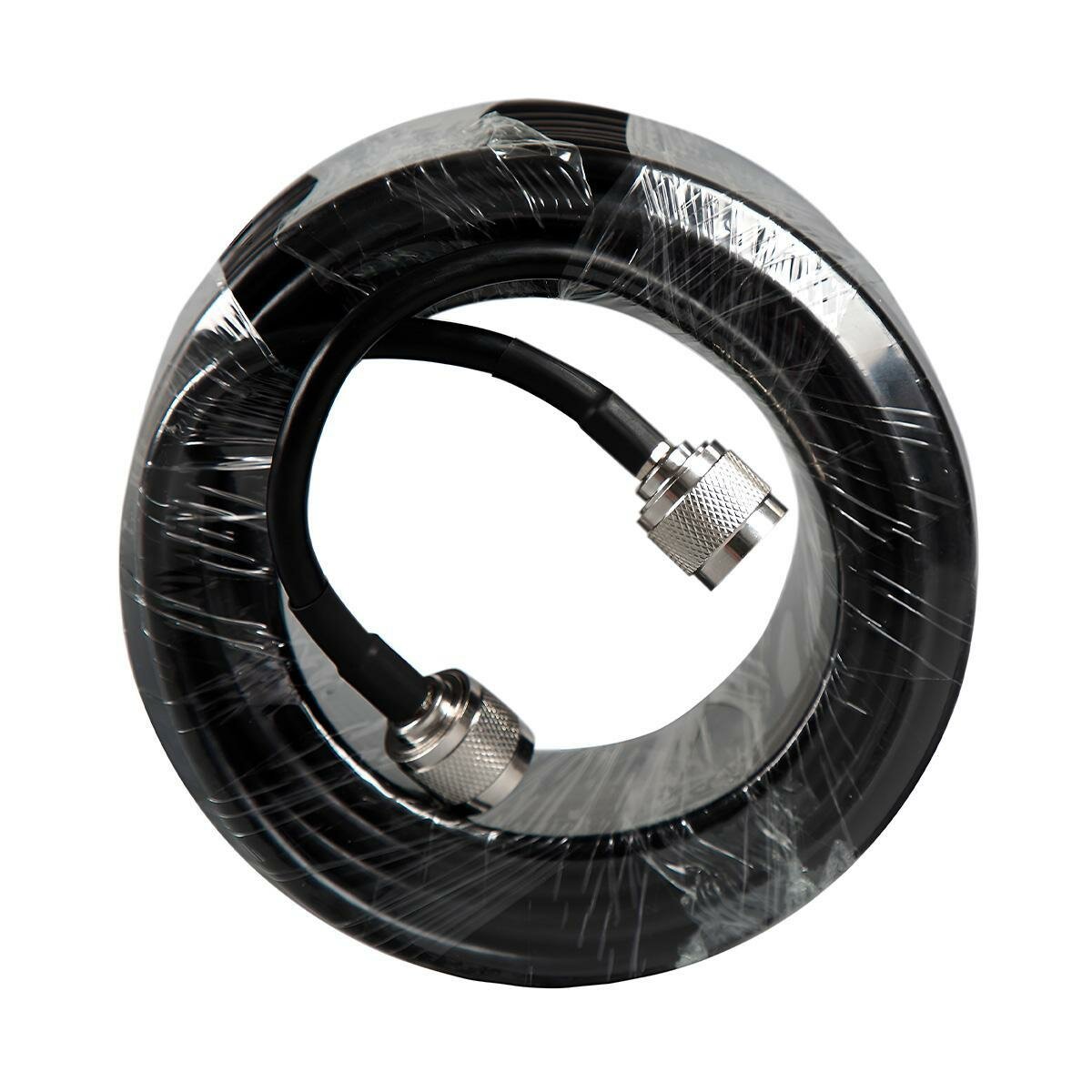 Кабель для усилителя связи SYWV 50/5/15 (15 м, обжатый с двух сторон с разъемами N-male) - купить кабель для репитера.