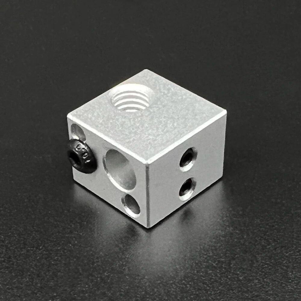 Нагревательный блок JKHJ heat block для 3D-принтера серебристый