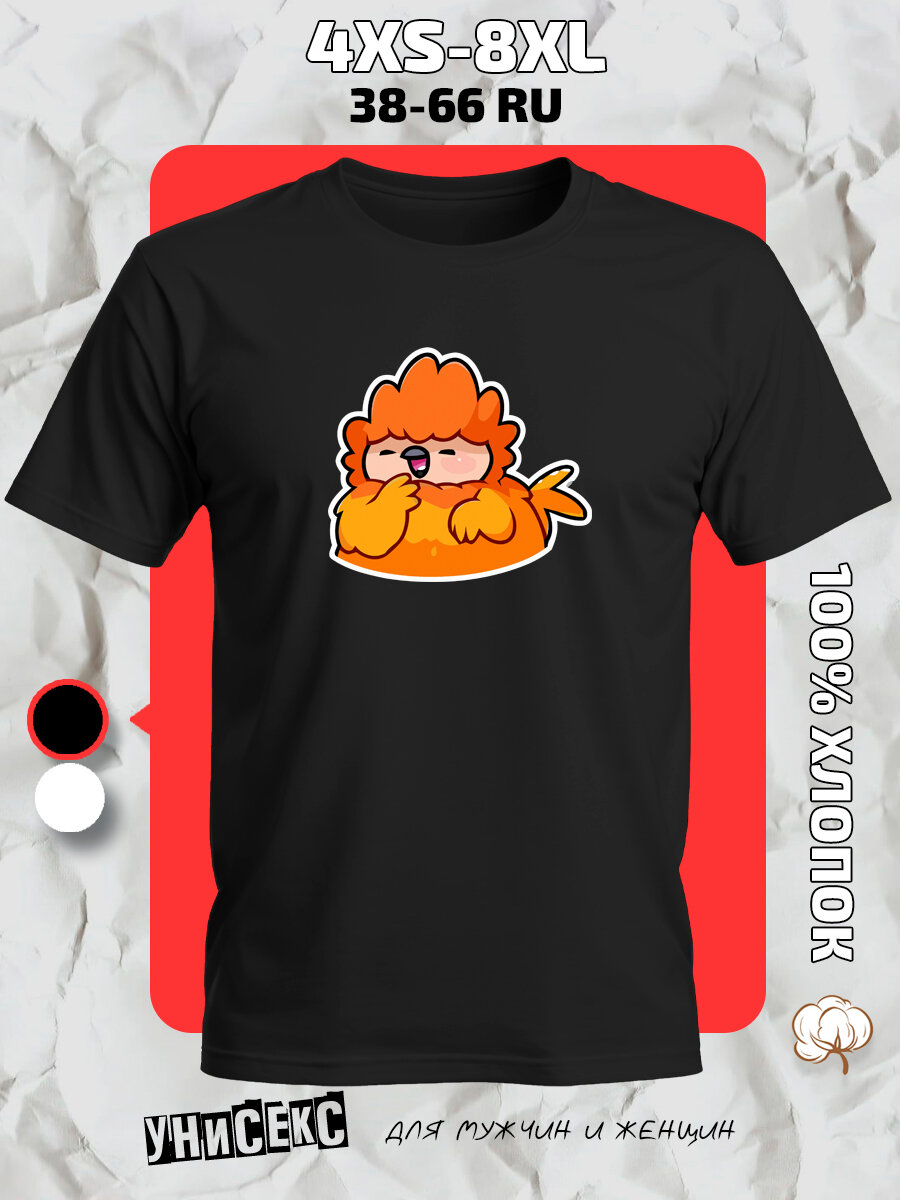 Футболка с принтом птица Джилан