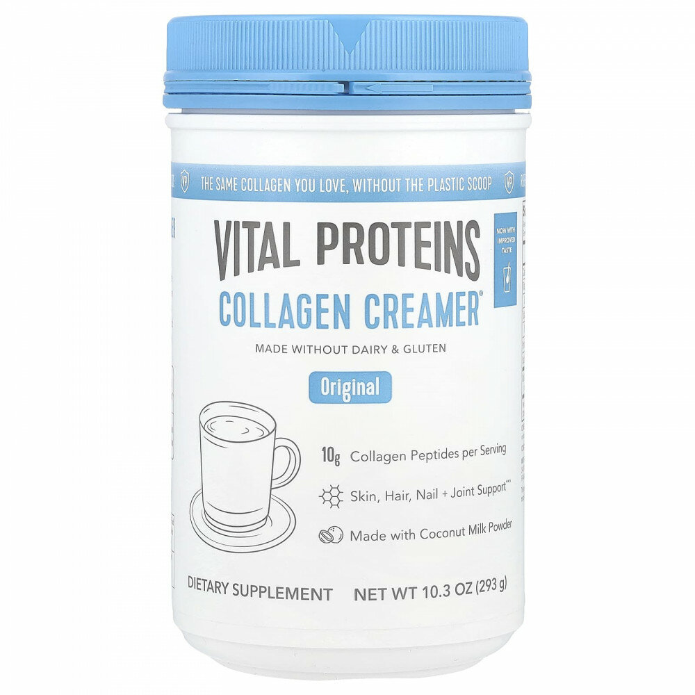 Vital Proteins, Collagen Creamer, оригинальный, 293 г (10,3 унции)