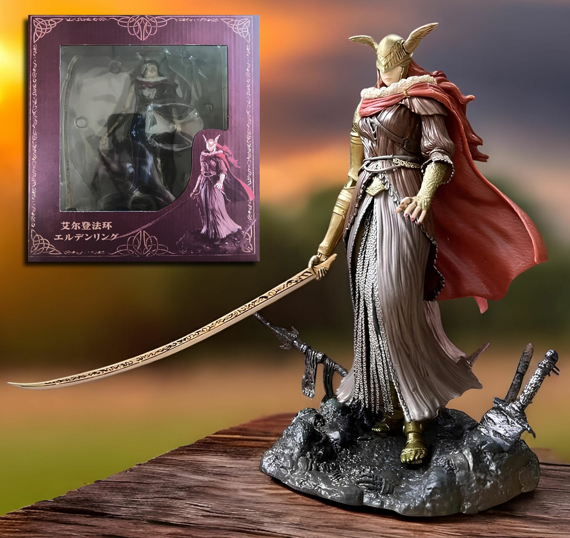 Фигурка Элден Ринг Маления / Elden Ring Malenia, Blade of Miquella (24см)